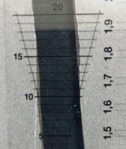 Fissuromètre - Mesurer des fissures entre 0,1 mm et 20 mm