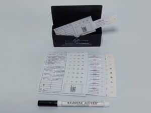 Jauge G1 - Mesure des fissures intérieures / extérieures