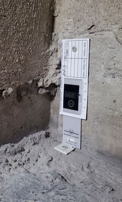 Jauge G1+ - Mesure "digitale" de l'écartement des fissures